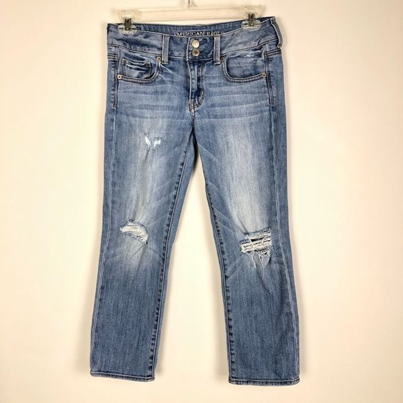 American Eagle Artist Crop Jeans